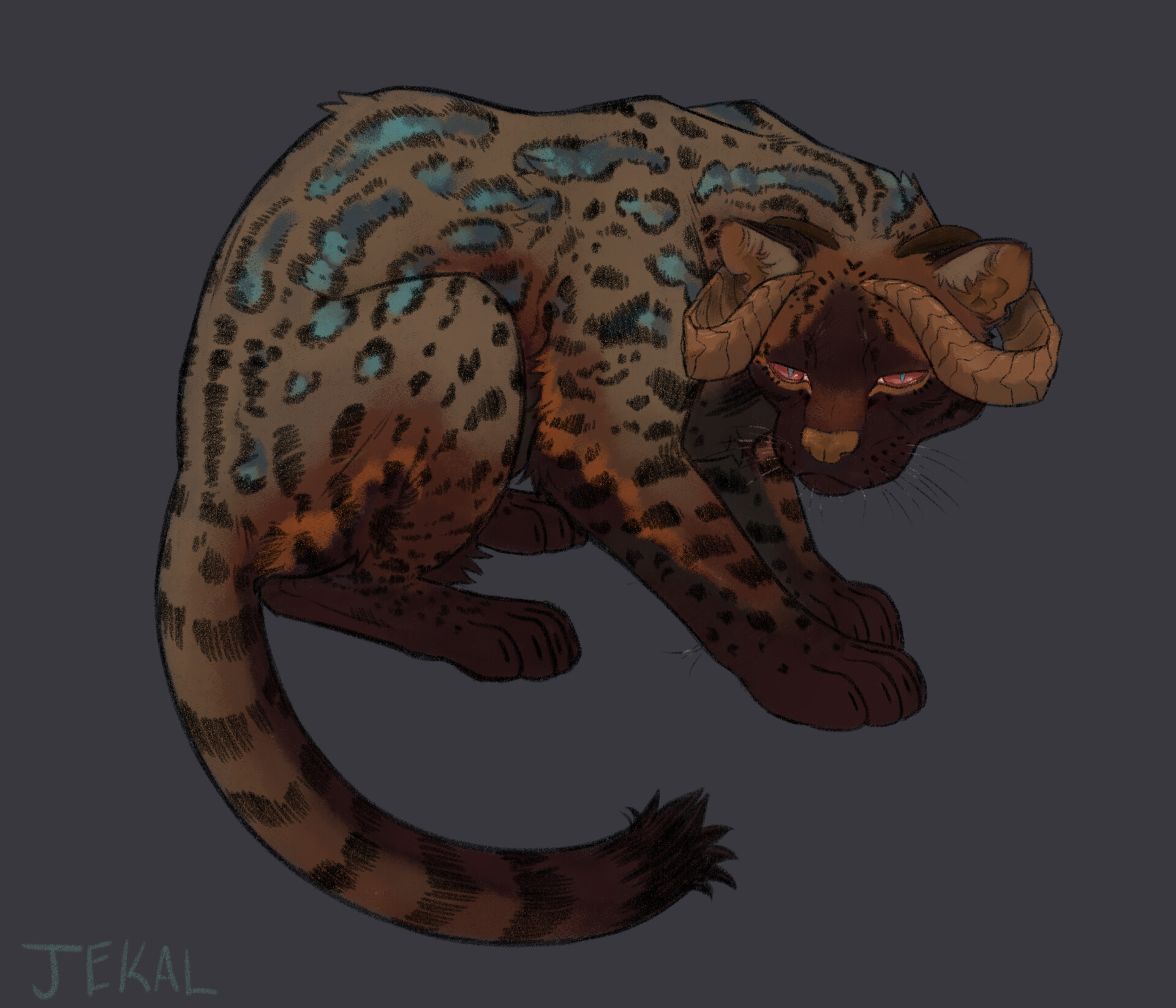 ArtStation - Big Cat Creature Concept