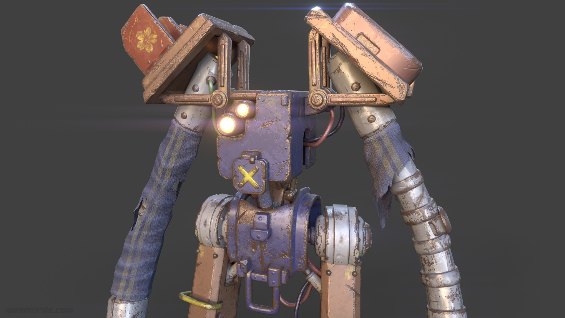 ArtStation - Junker Bot Textured