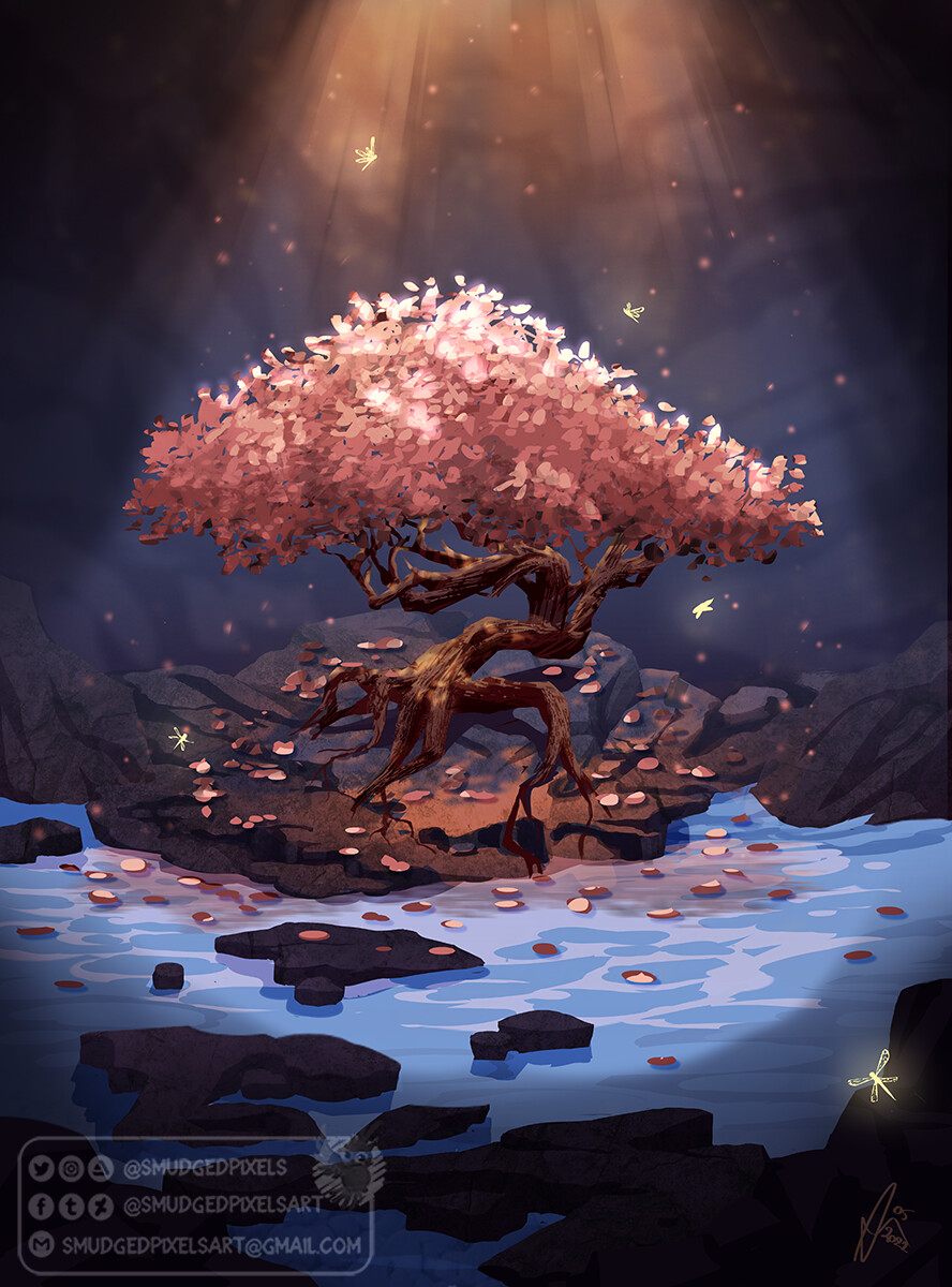 ArtStation - Cave Tree