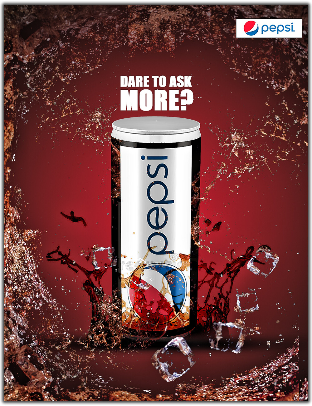 Rohit Yadav - Pepsi Can Poster