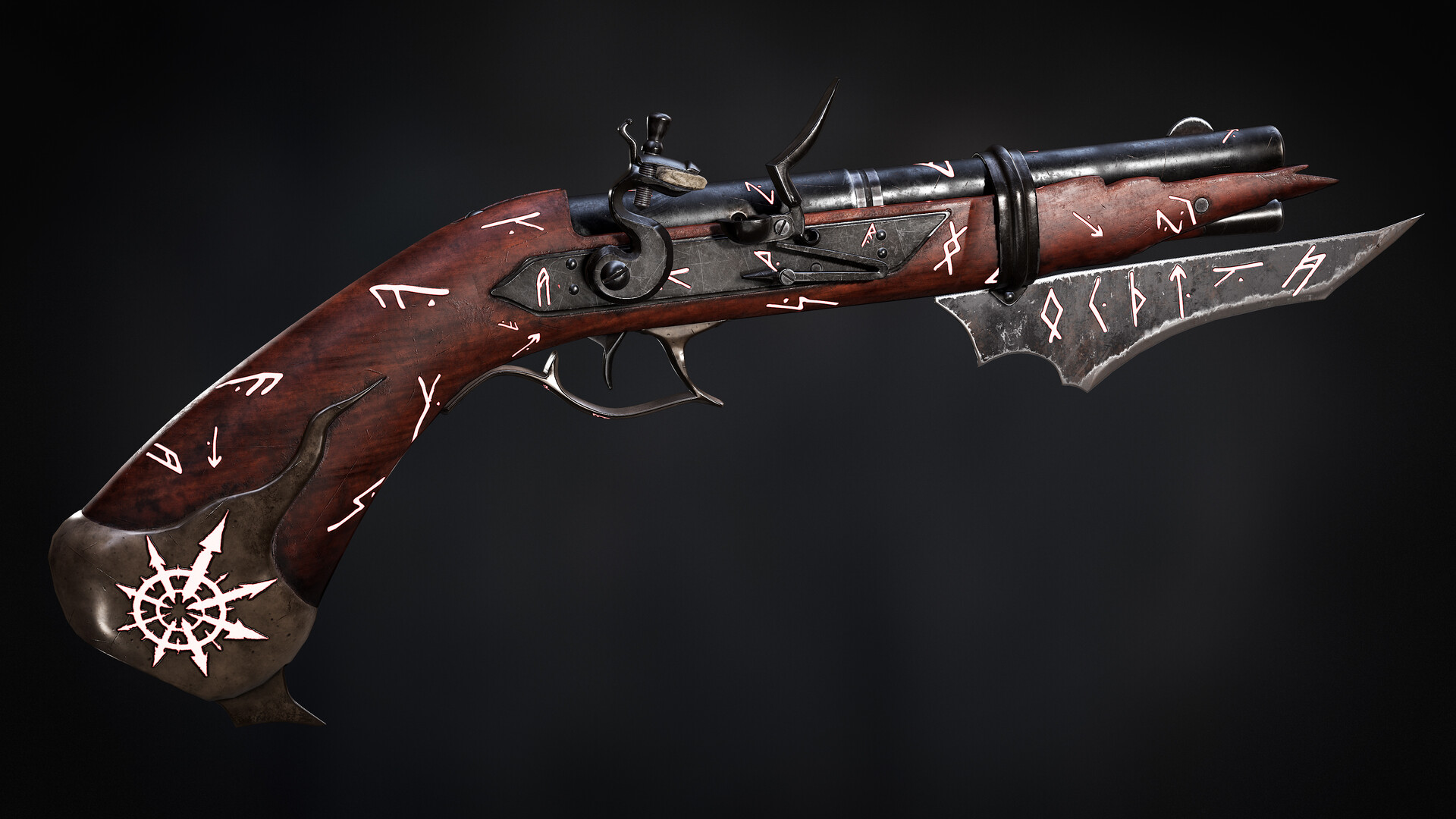 ArtStation - Flintlock pistol