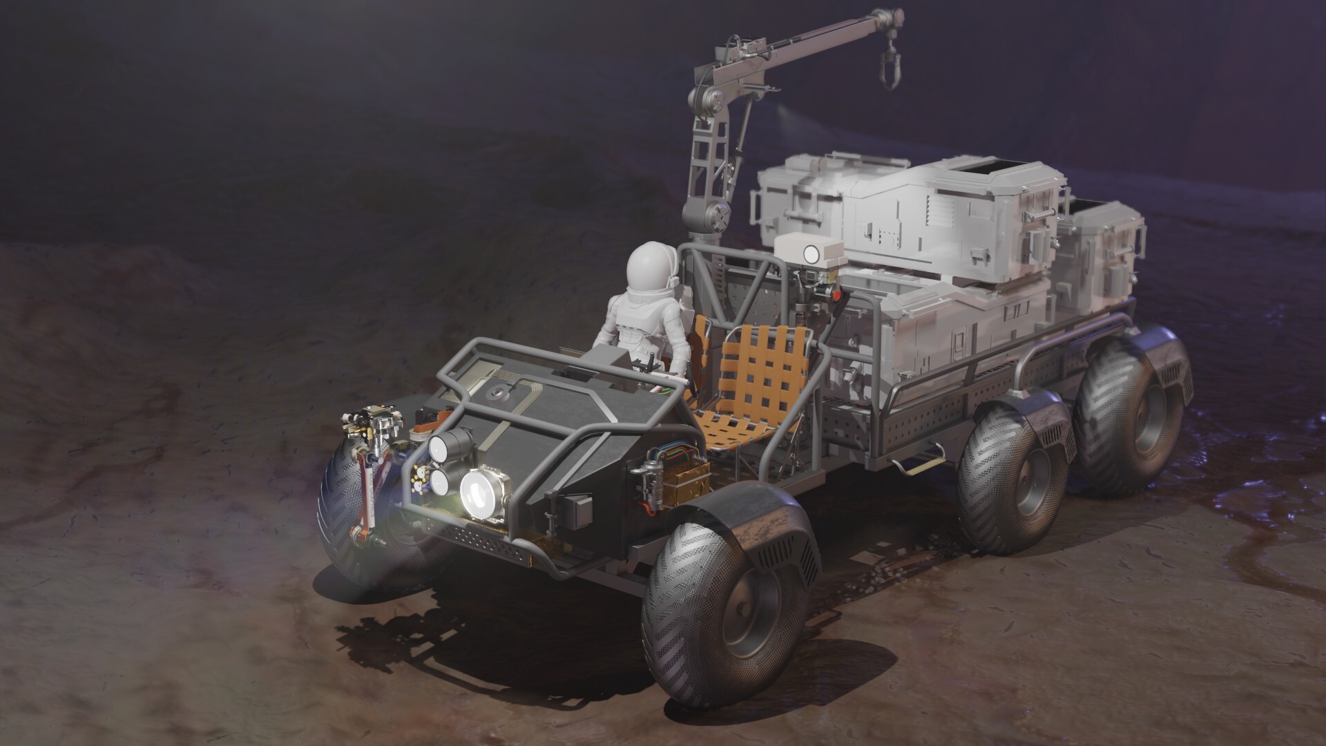 ArtStation - Lost in space Buggy design