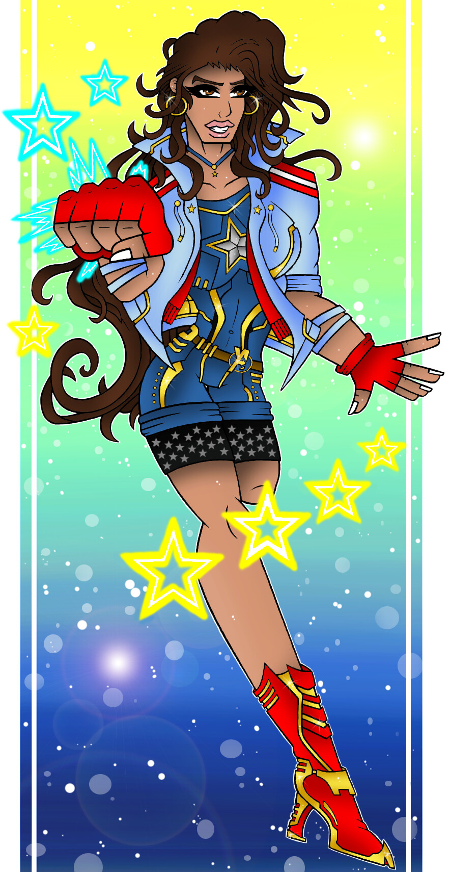 ArtStation - America Chavez Begins