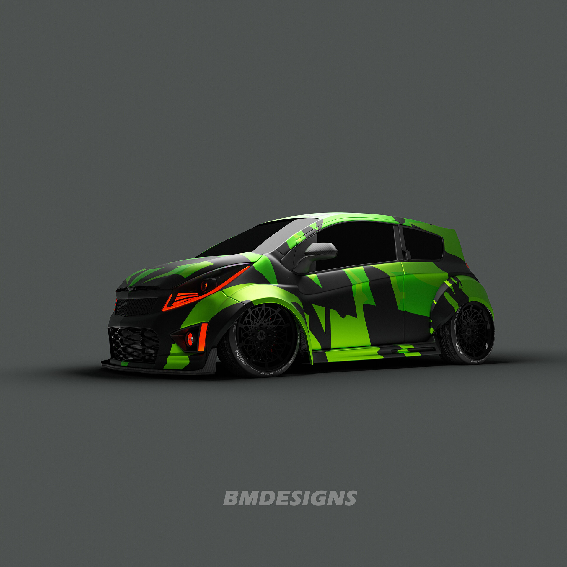 Chevrolet Beat White Modified