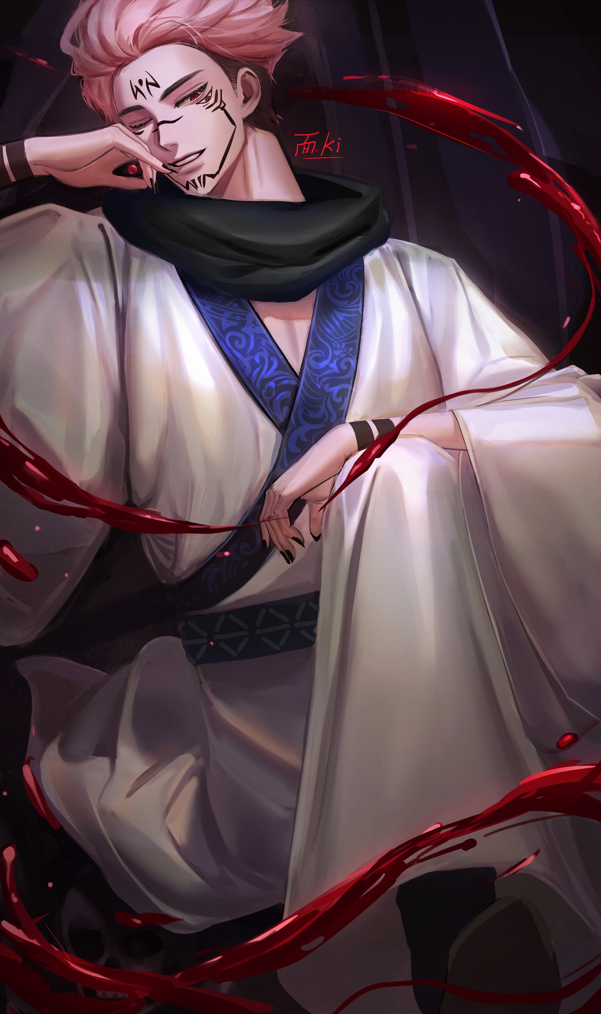 ArtStation - Ryomen Sukuna Fanart