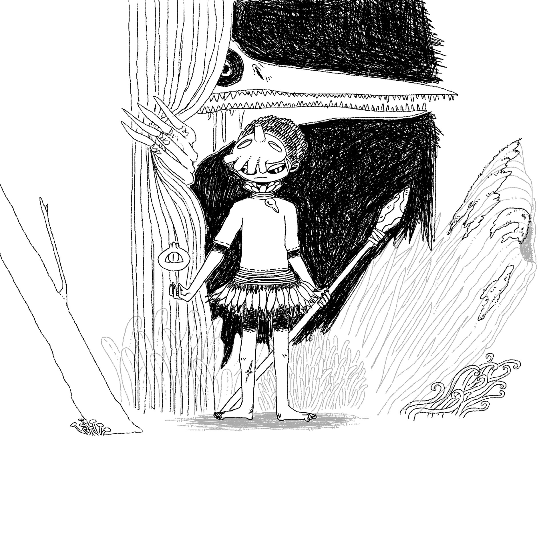 ArtStation - Comic Test : Zusha x Monster