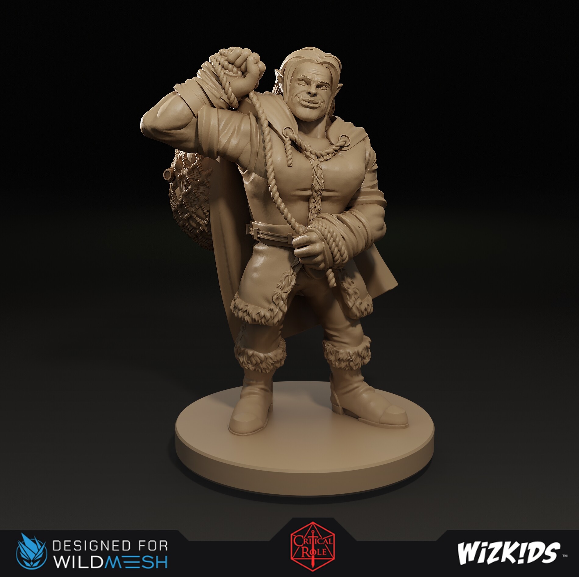 ArtStation - Trader of Kryn (Critical Role Miniature)