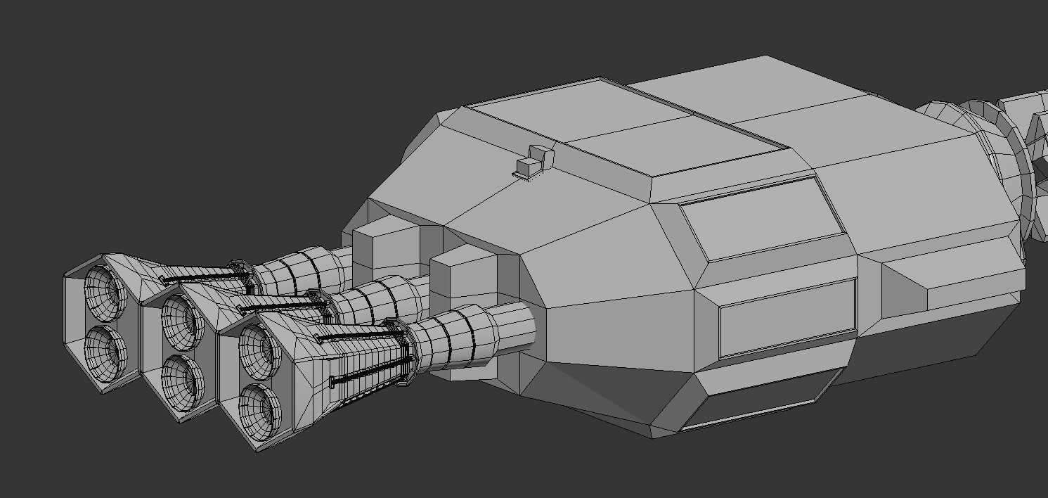 2001 Discovery Spacecraft From Drawing