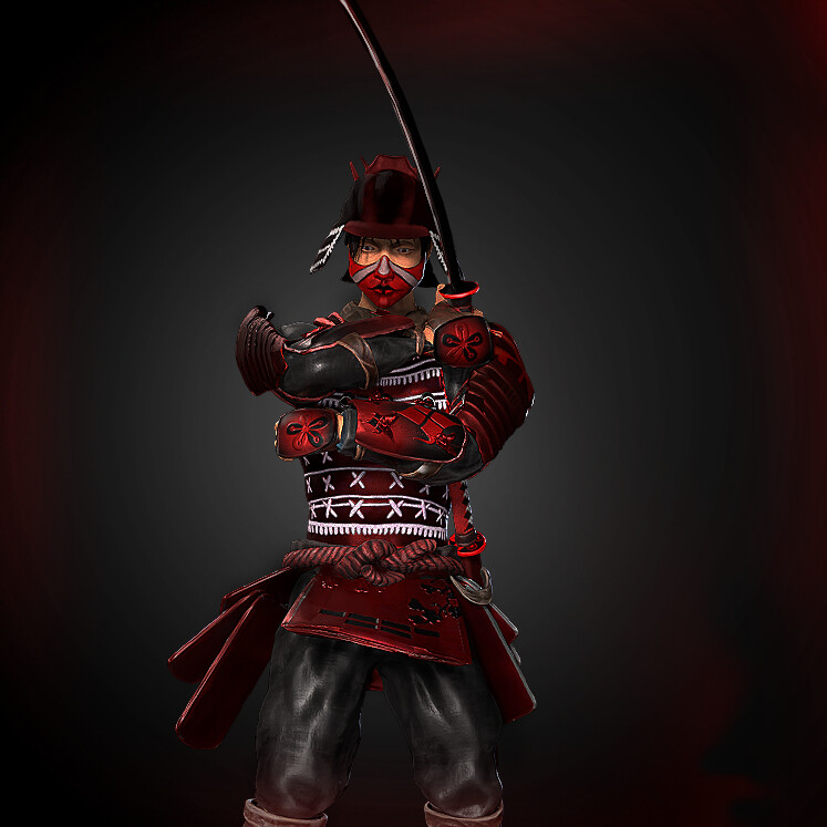 ArtStation - Samurai warior