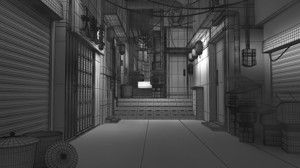 ArtStation - closed_japanese_market