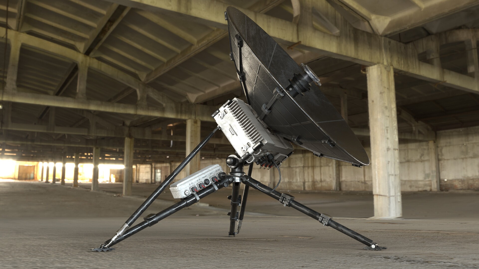 Evgenii Kashaed - Satellite terminal Tampa Microwave