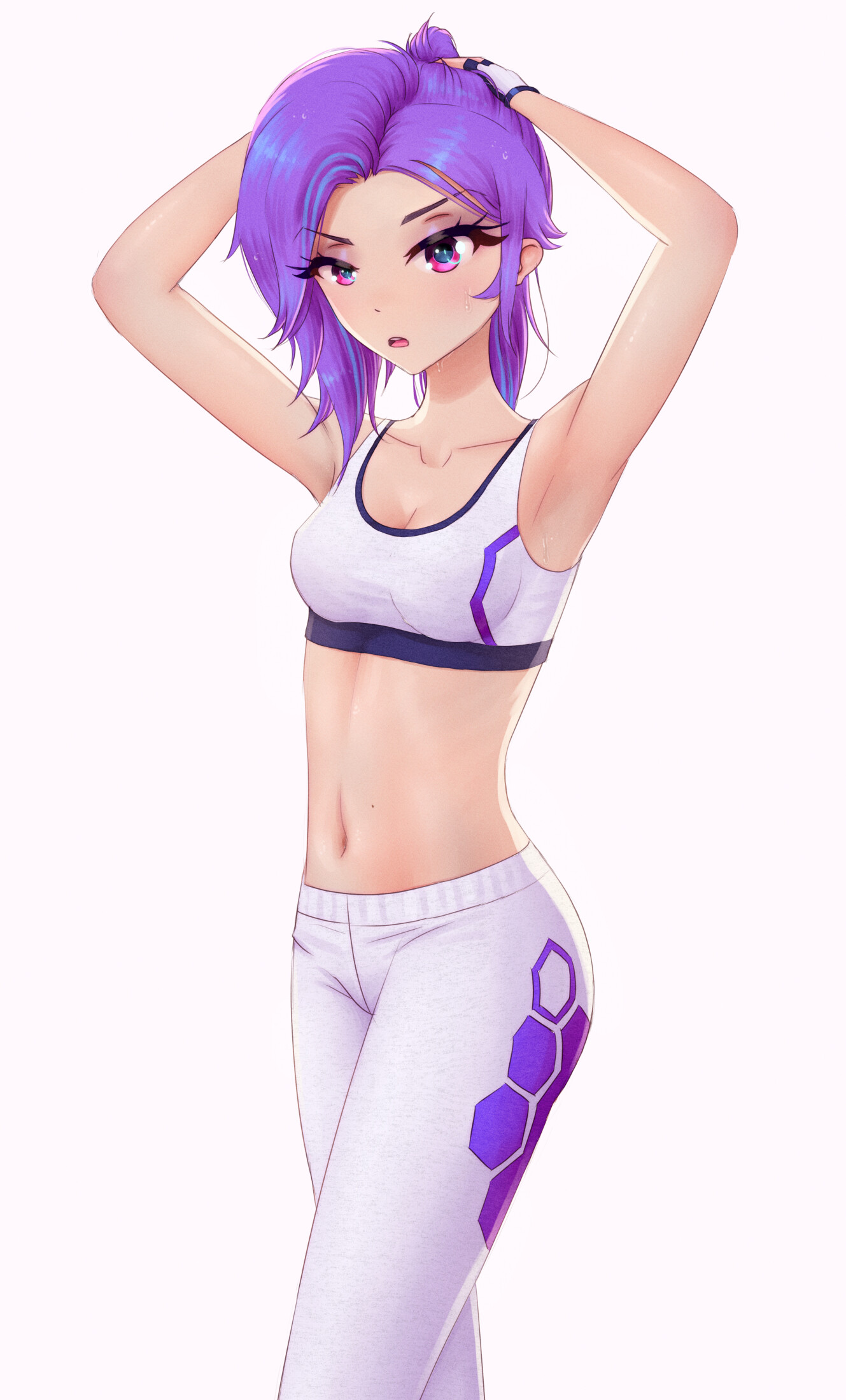 ArtStation - Iris working out