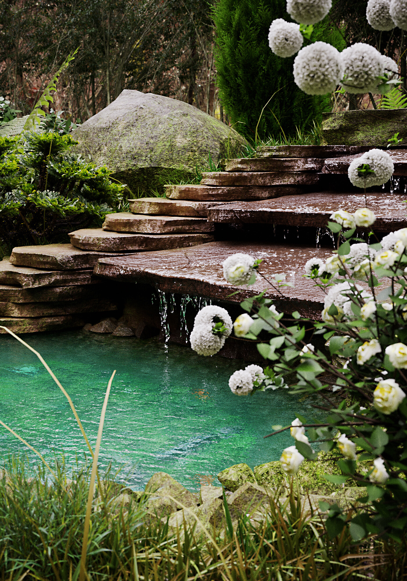 ArtStation - Natural pond