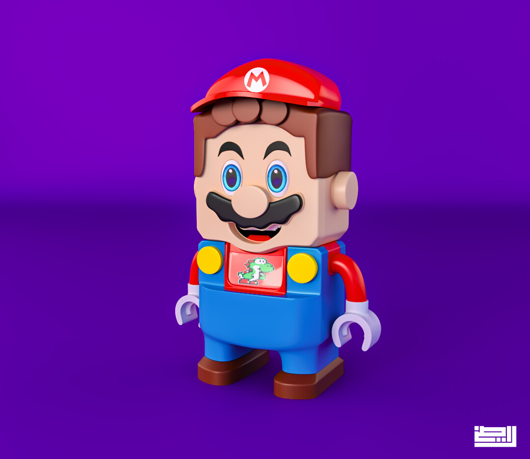 ArtStation - Lego Super Mario