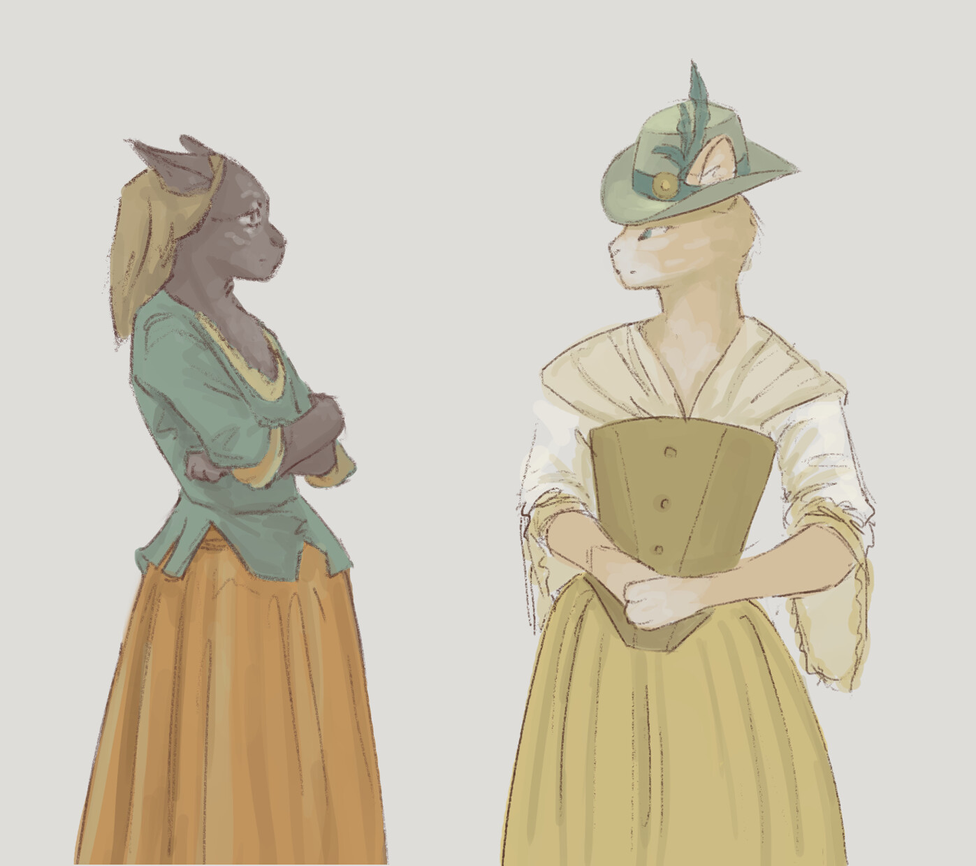 ArtStation - uncomfortable interaction