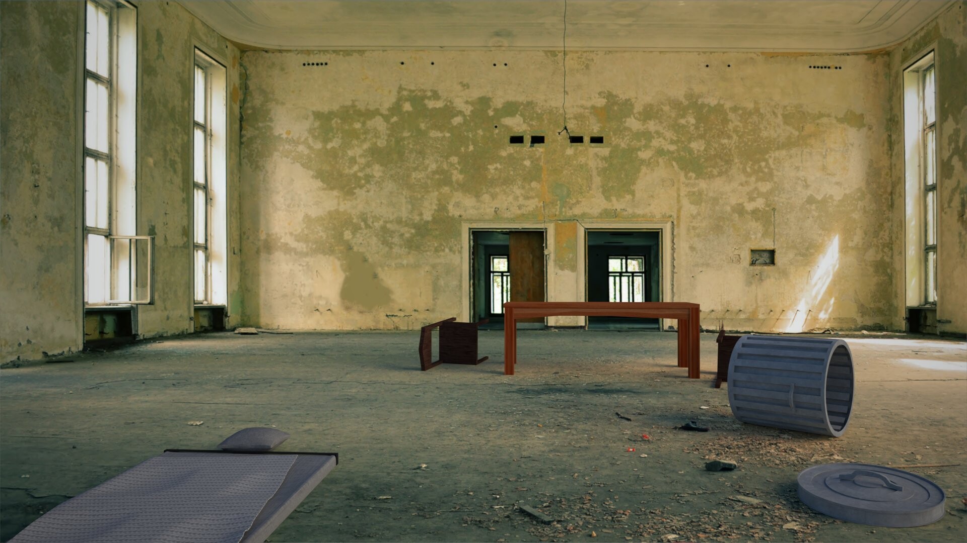 ArtStation - Empty Room Filled