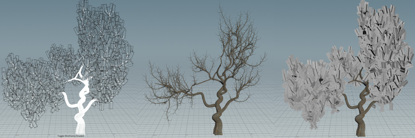 Jan Arenz - Houdini: Tree Study - Mountain Pine