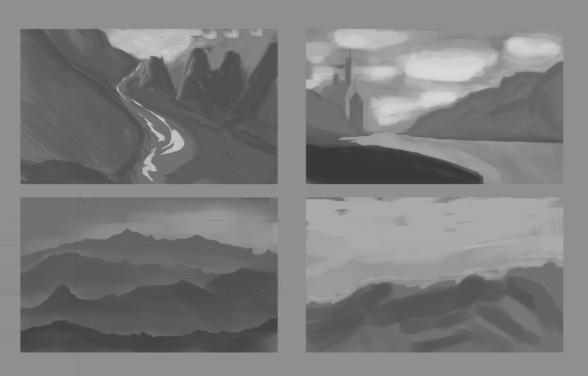 ArtStation - Landscape practice