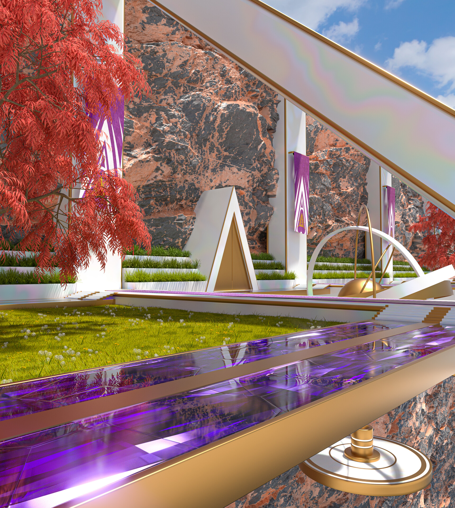 Justin Ortiz - Cliffside Structure