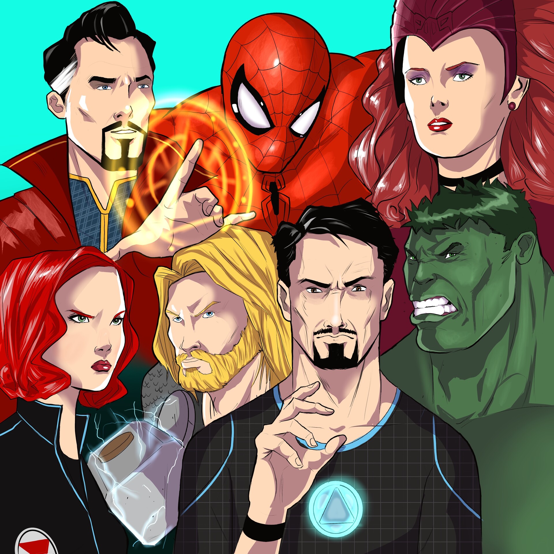 ArtStation - Avengers