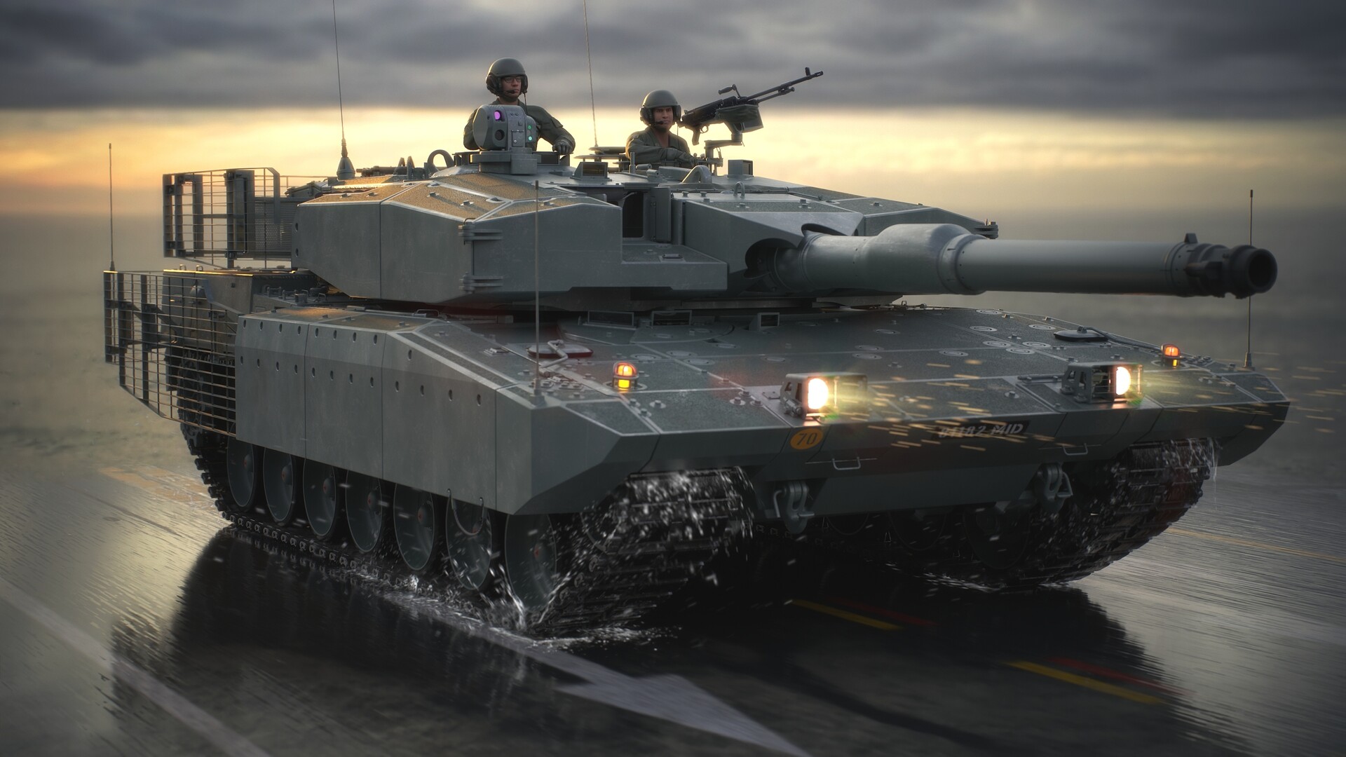 Kazima - Singapore Leopard2 SG MBTS