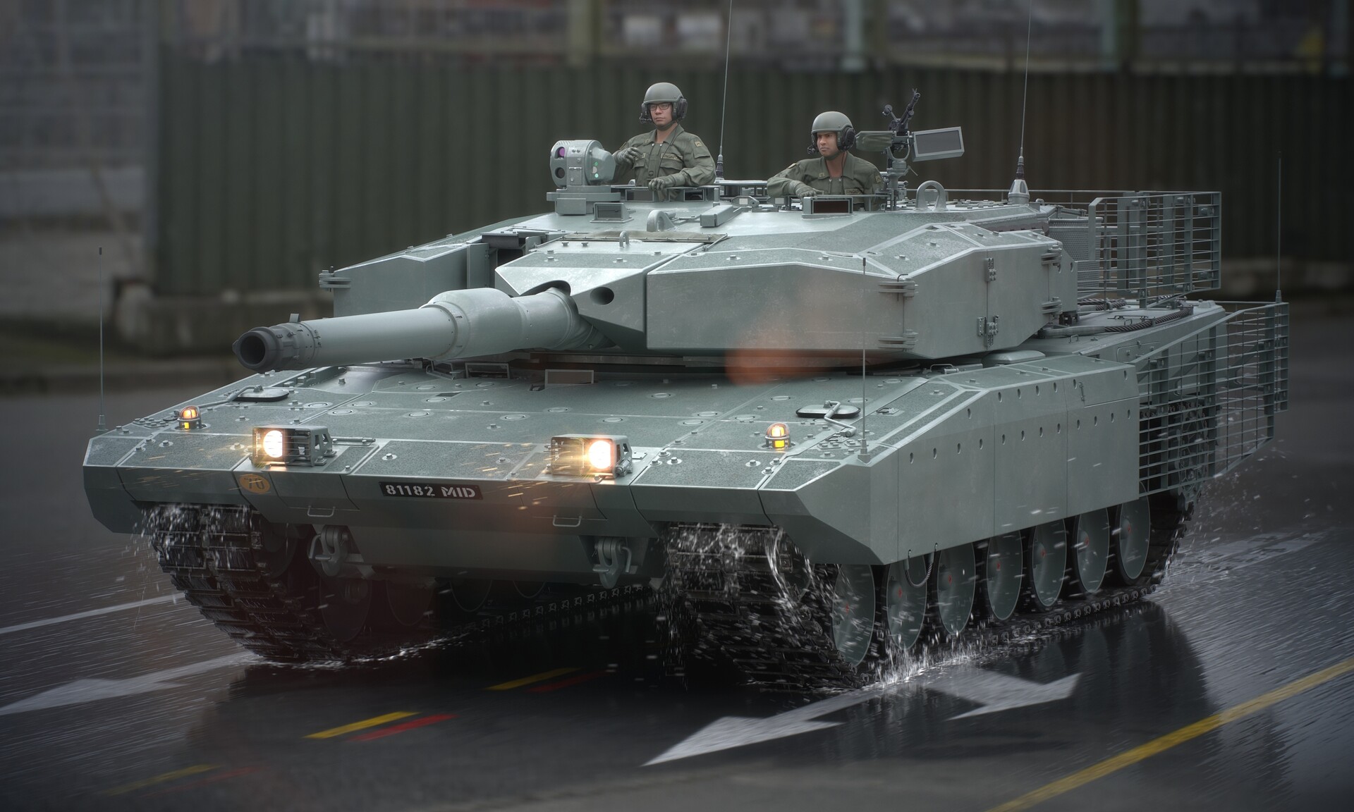 Kazima - Singapore Leopard2 SG MBTS