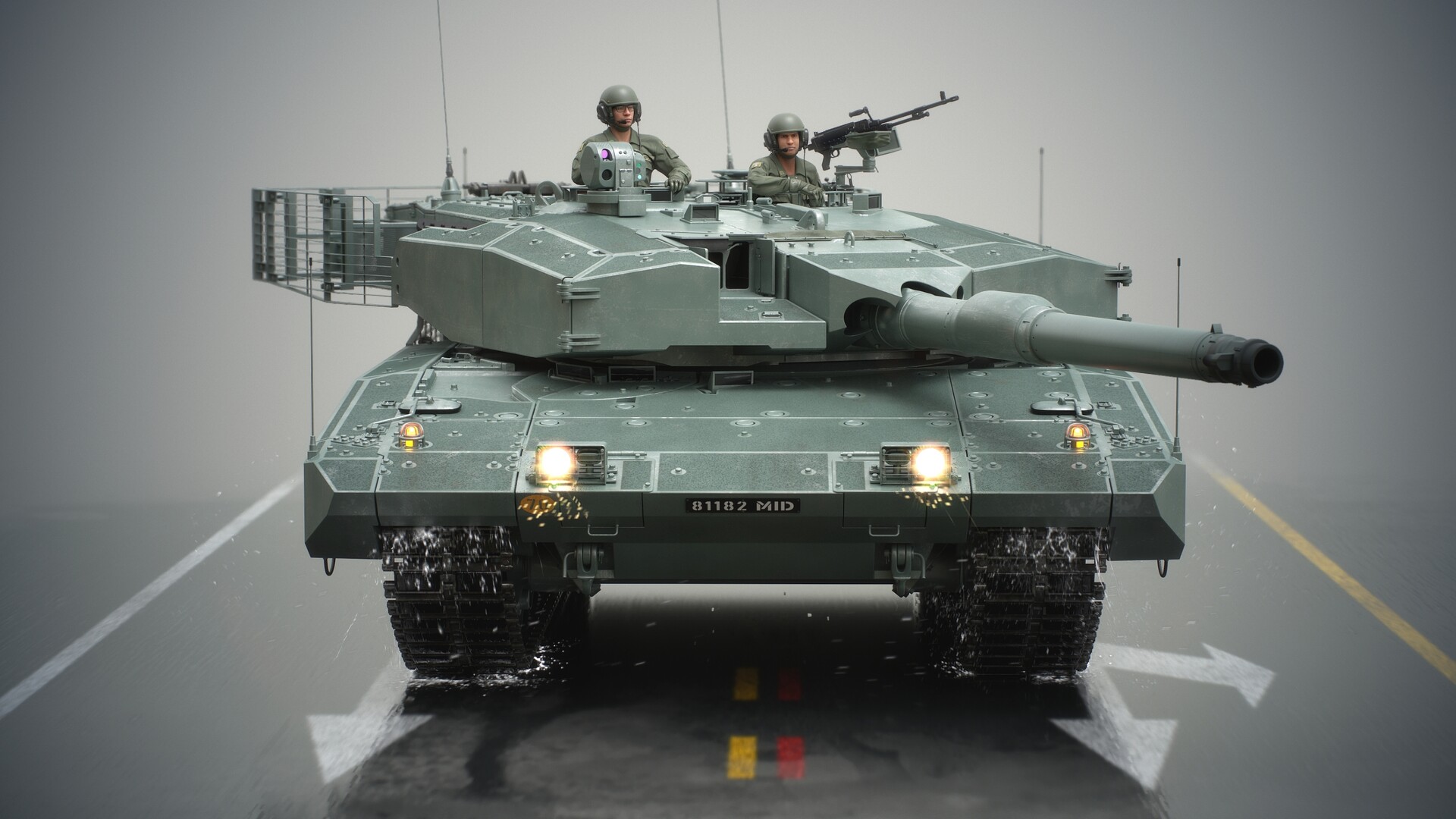 Kazima - Singapore Leopard2 SG MBTS