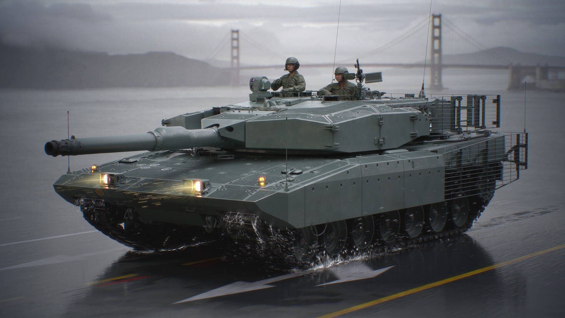 Kazima - Singapore Leopard2 SG MBTS