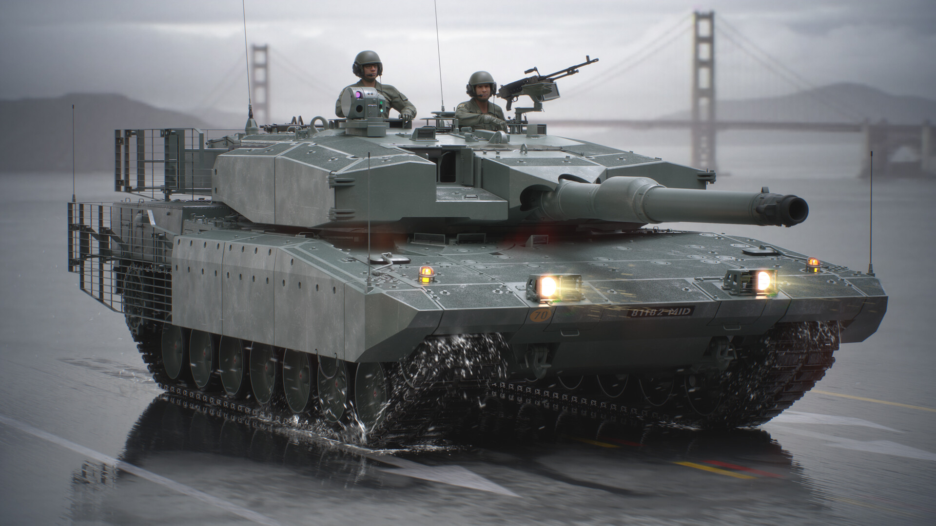 Kazima - Singapore Leopard2 SG MBTS