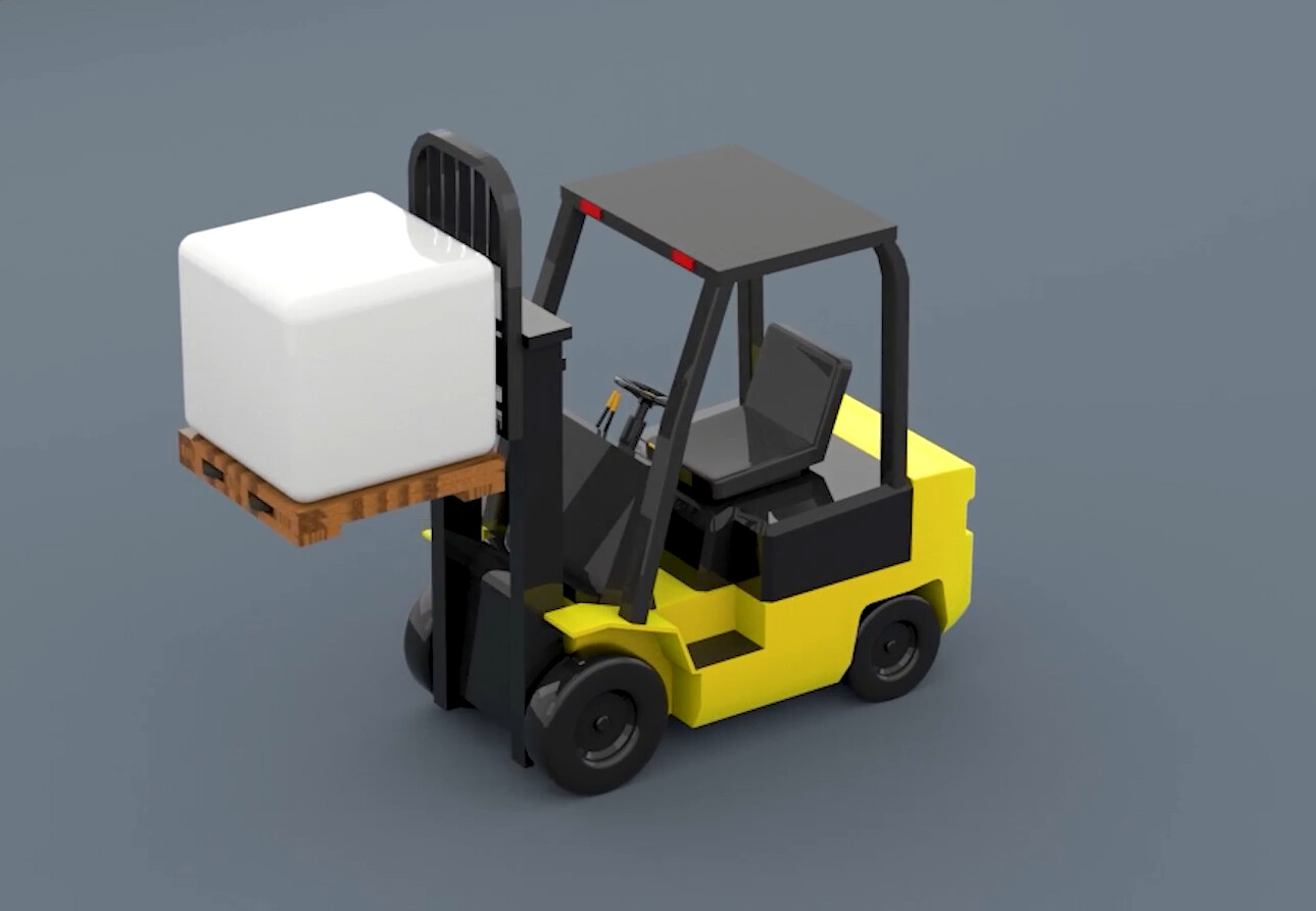 ArtStation - Fork-lift