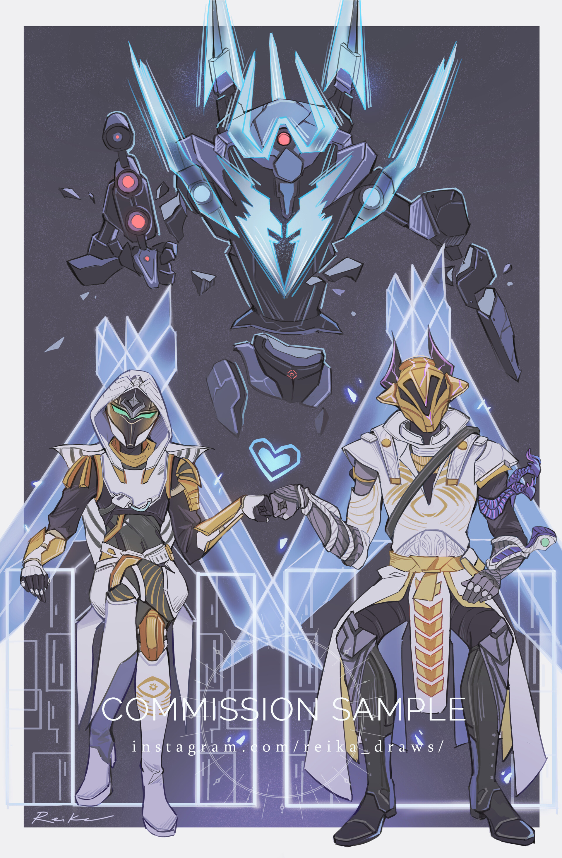 ArtStation - Destiny 2 character commission