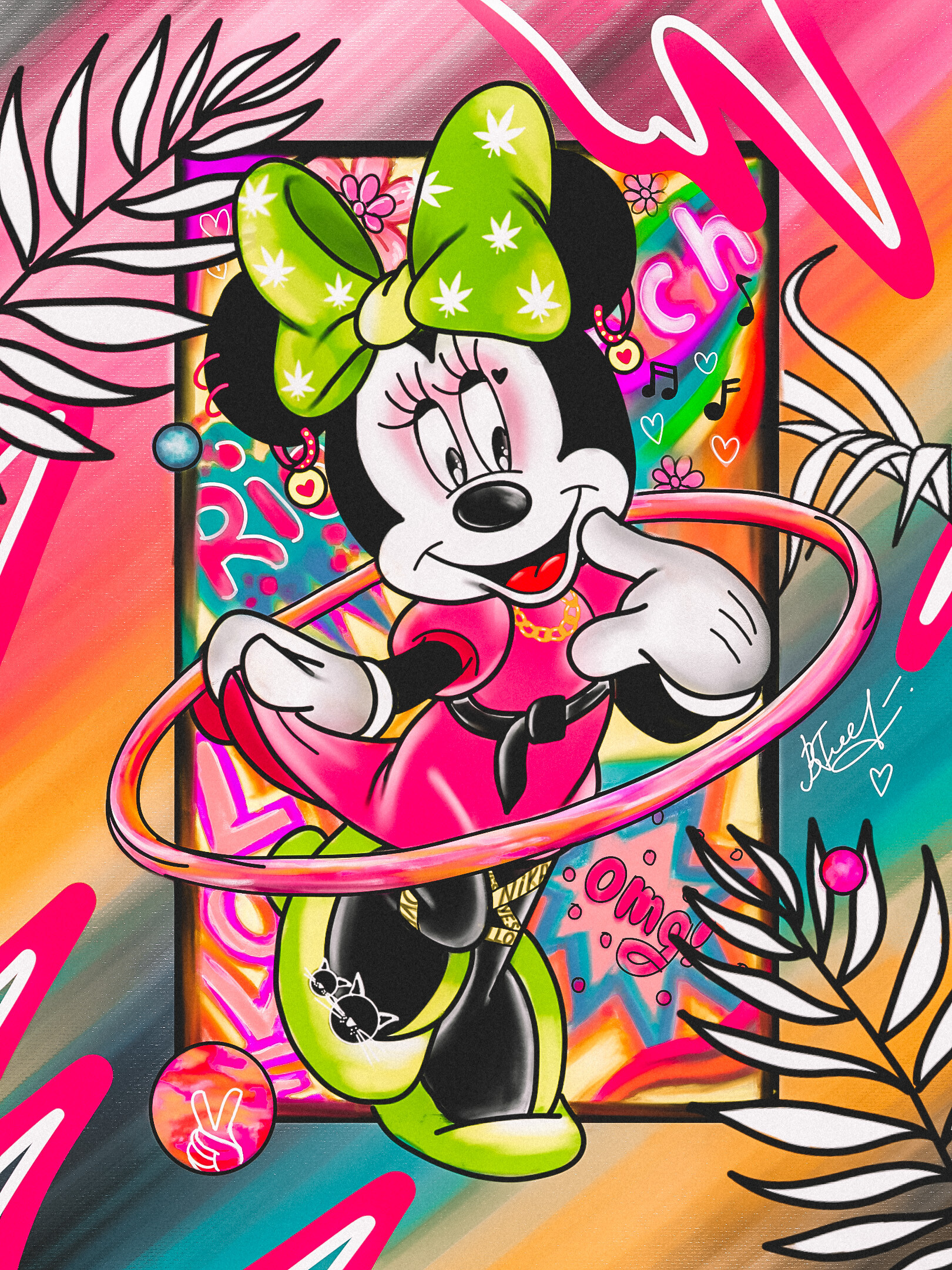 ArtStation - Mini mouse illustration