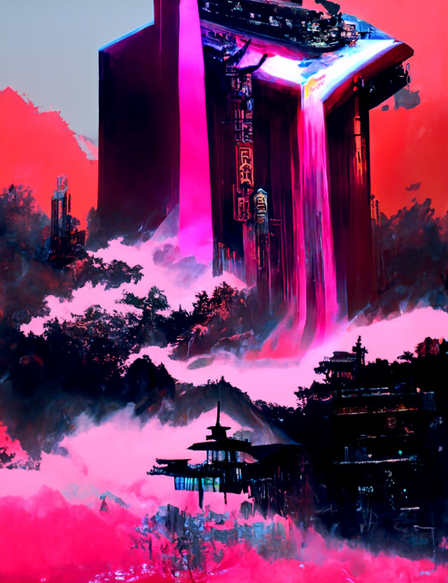 ArtStation - Cascading 1's & 0's