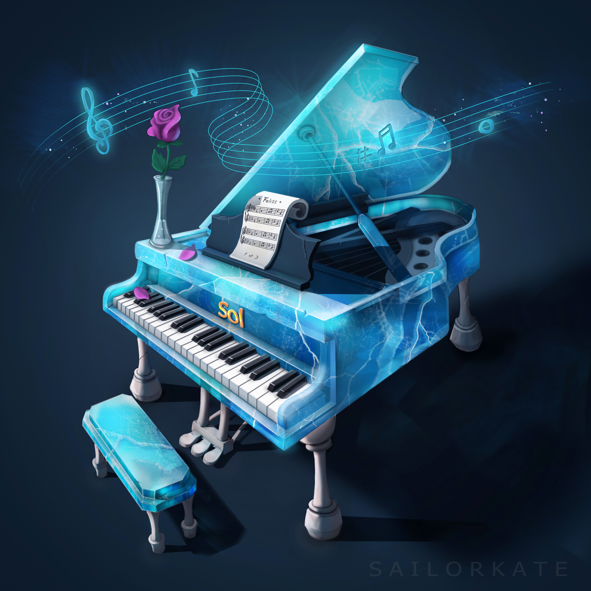 ArtStation - Piano