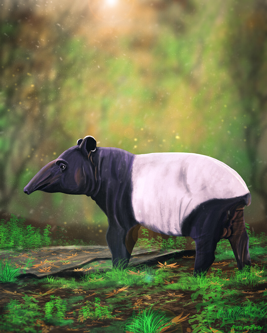 ArtStation - An Asian Tapir