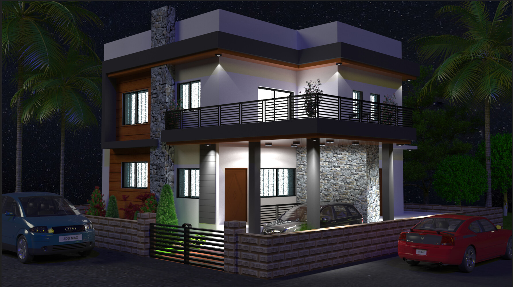 Meghana D - architectural 3ds max projects