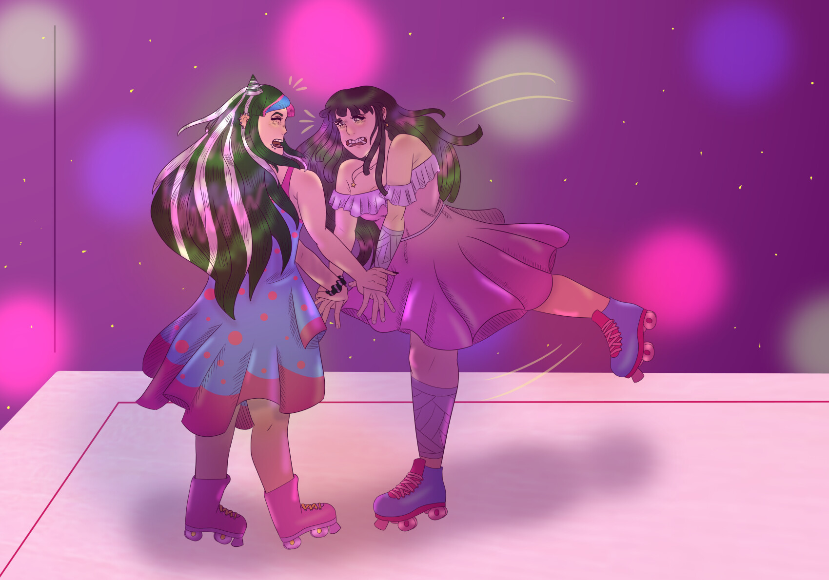 ArtStation - Rollerskating