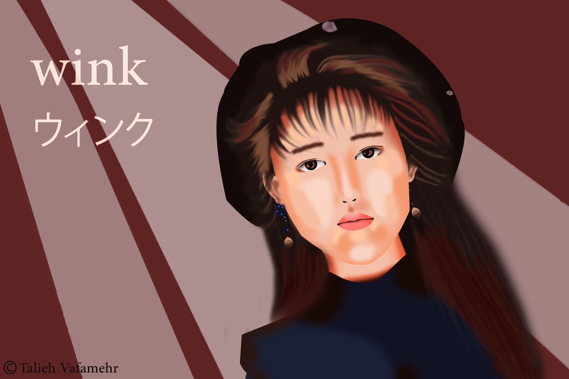 ArtStation - ウィンク. Wink