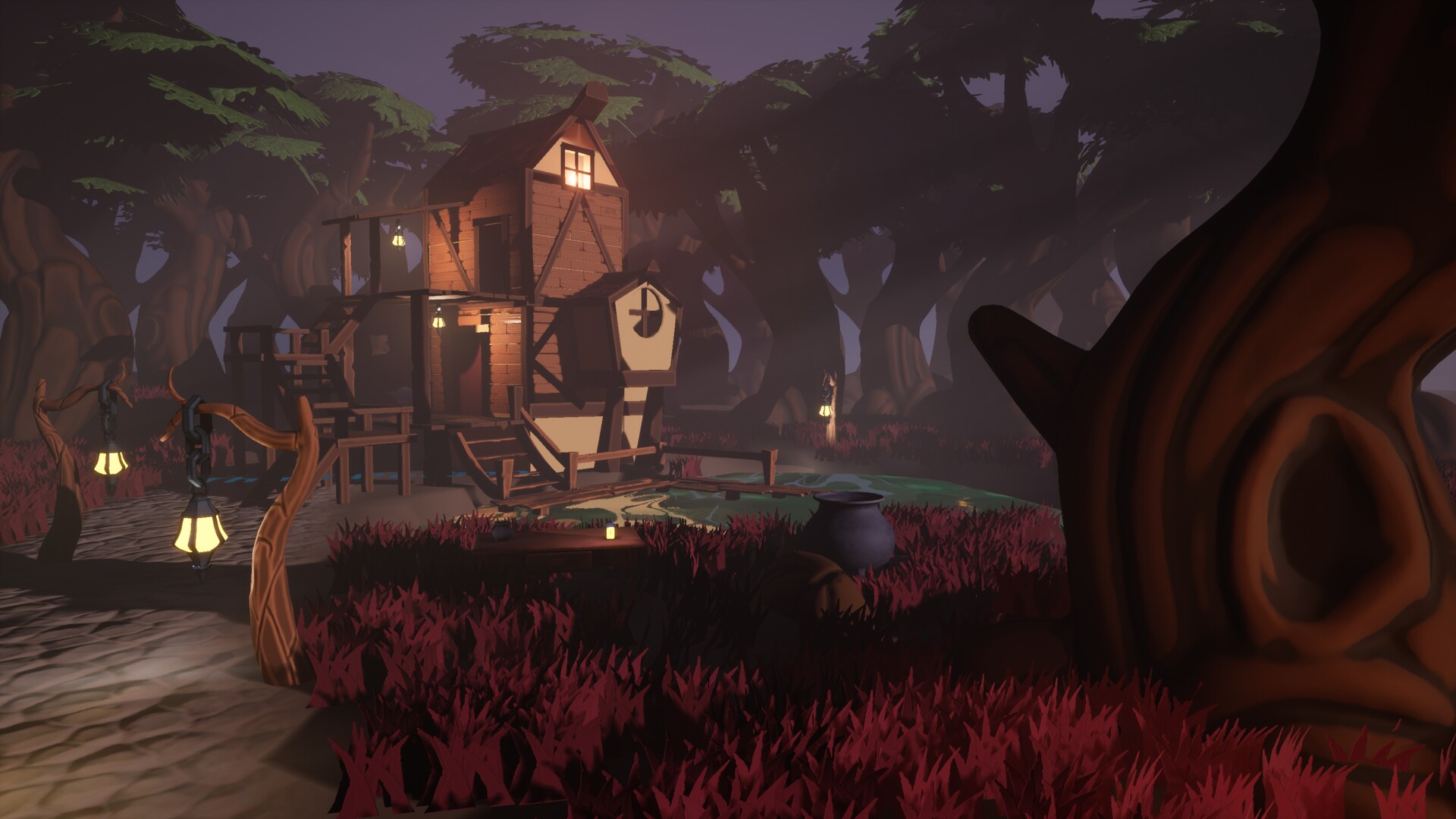 ArtStation - Stylized Witch Environment