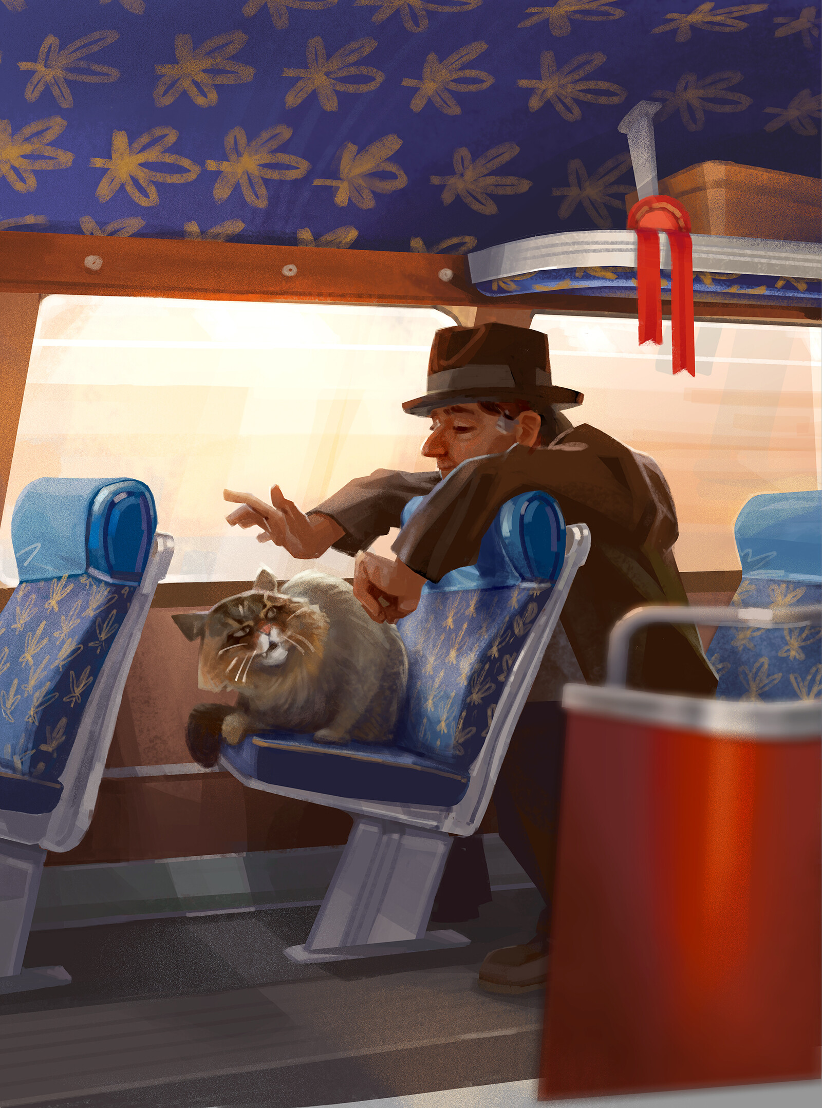 ArtStation - Cat in the City