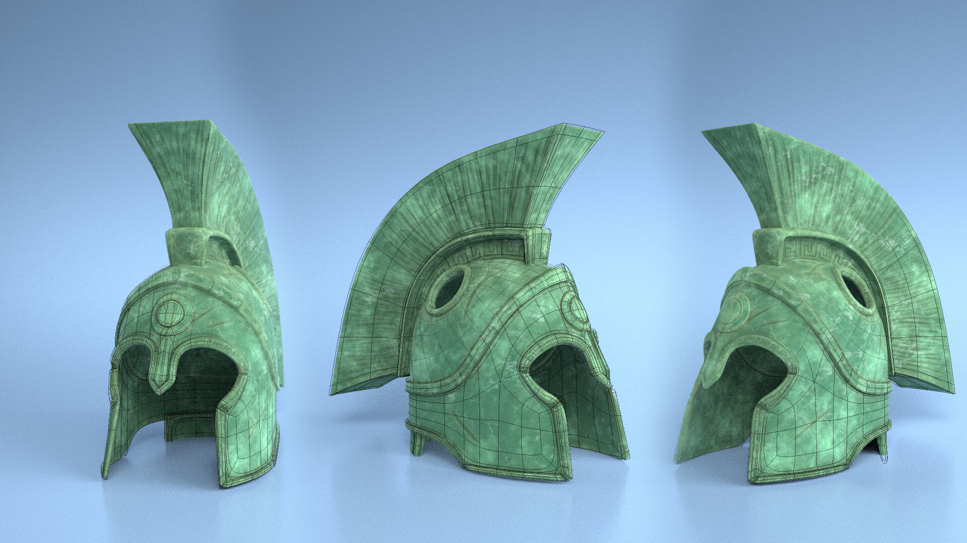 ArtStation - Myrmidon's Helmet