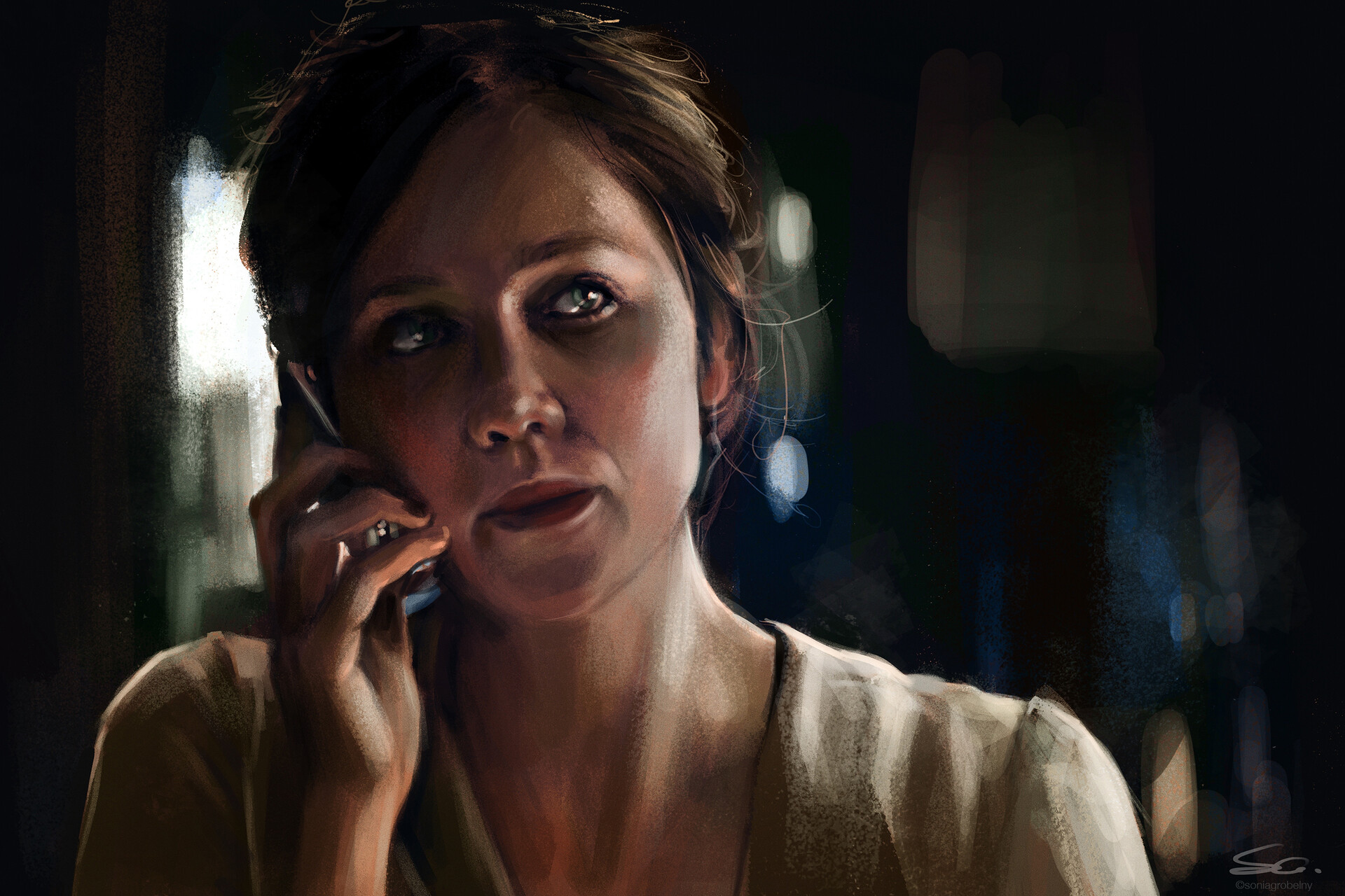 ArtStation - Phone call