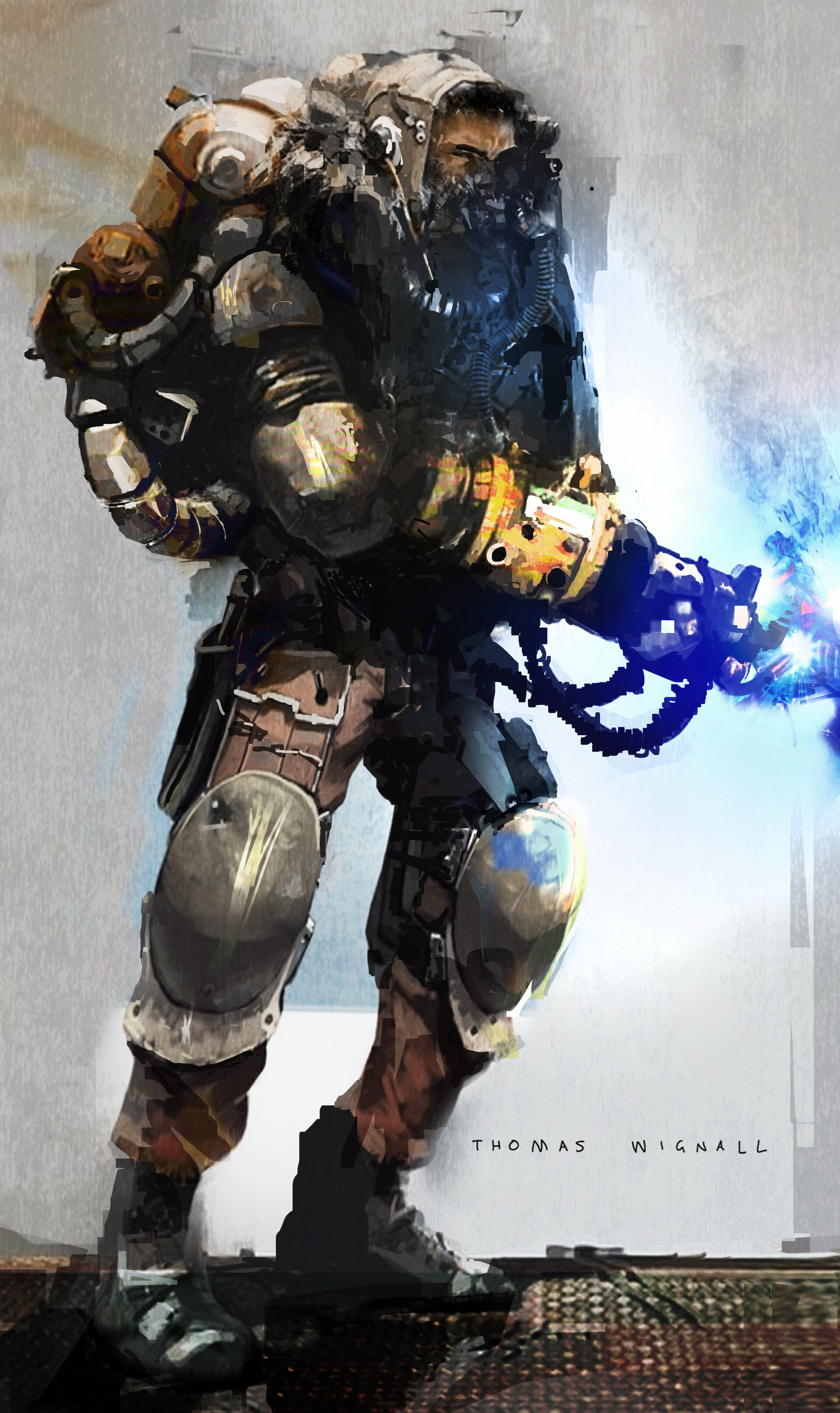 ArtStation - Battle Hardened Welder