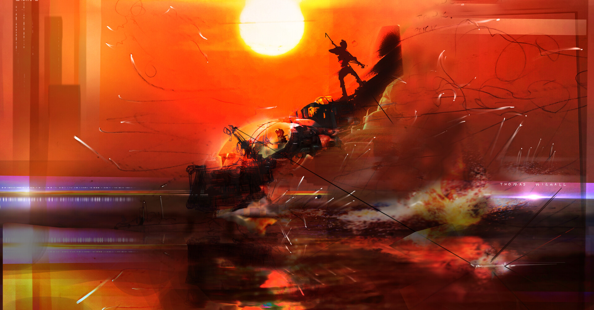 ArtStation - Water Skipper Fishing