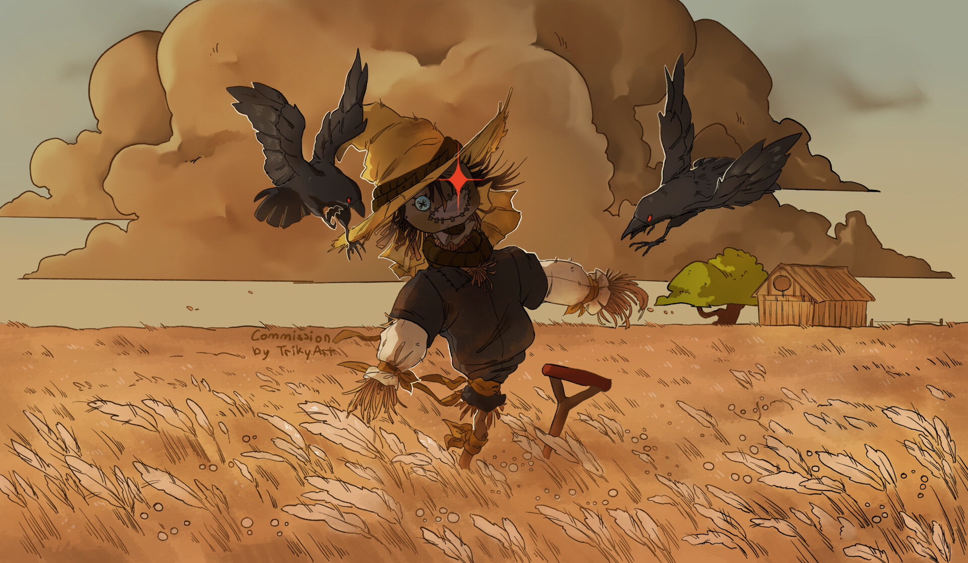 ArtStation - Scarecrow