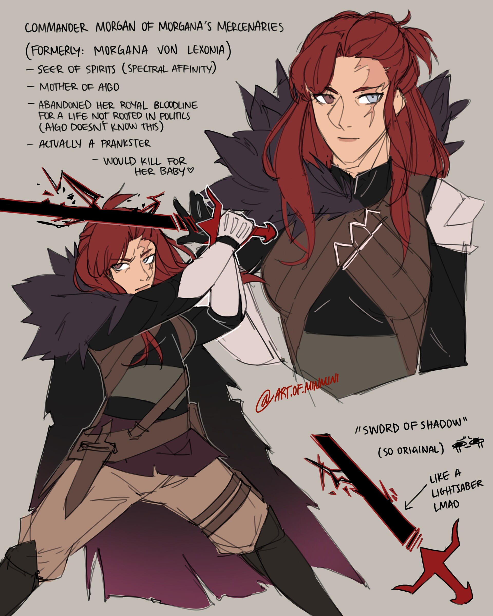 ArtStation - OC Morgana art