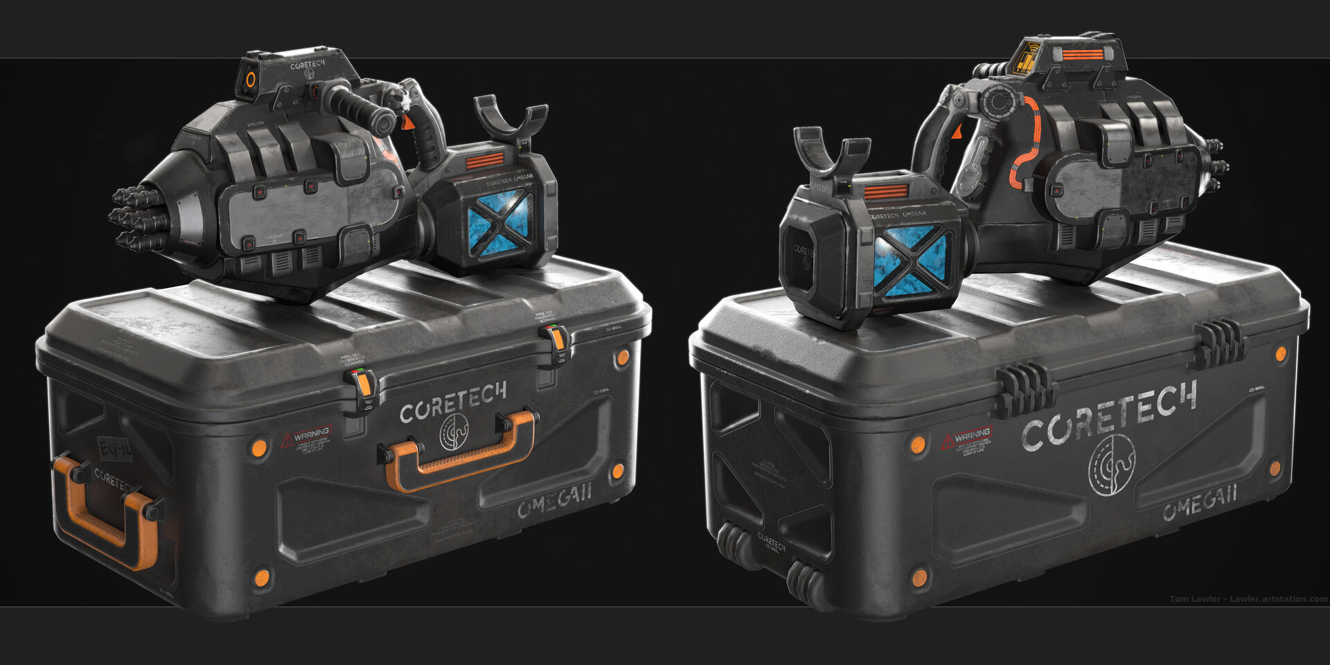 ArtStation - Mining Laser + Case