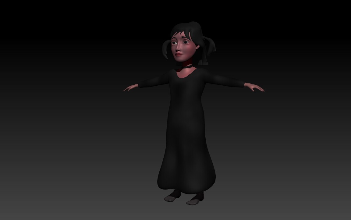 ArtStation - Goth Girl