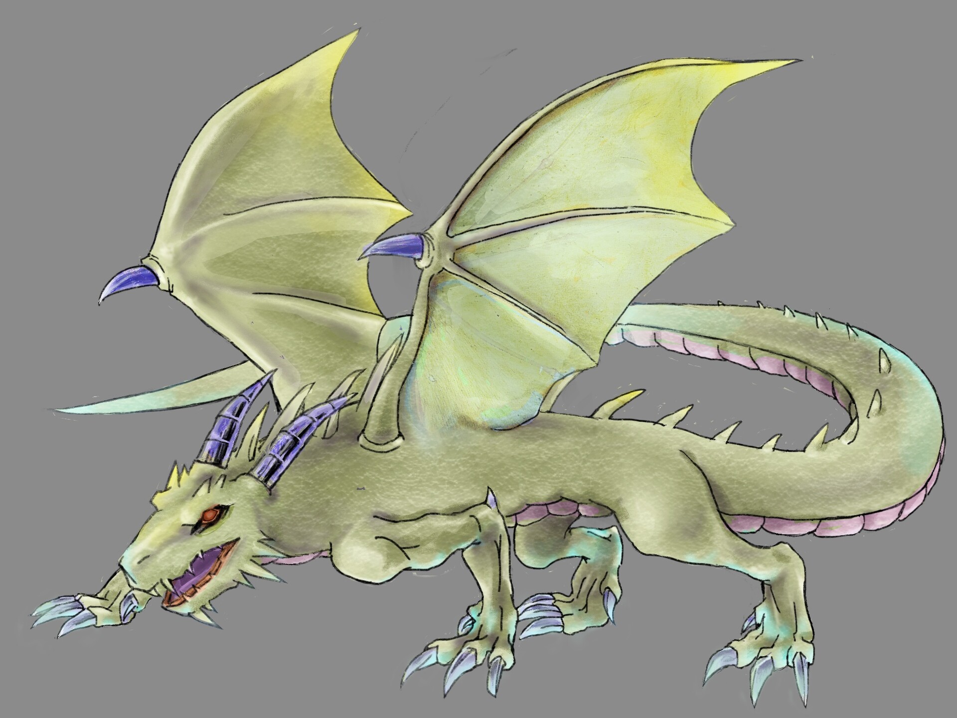 ArtStation - Original Character - Dragon