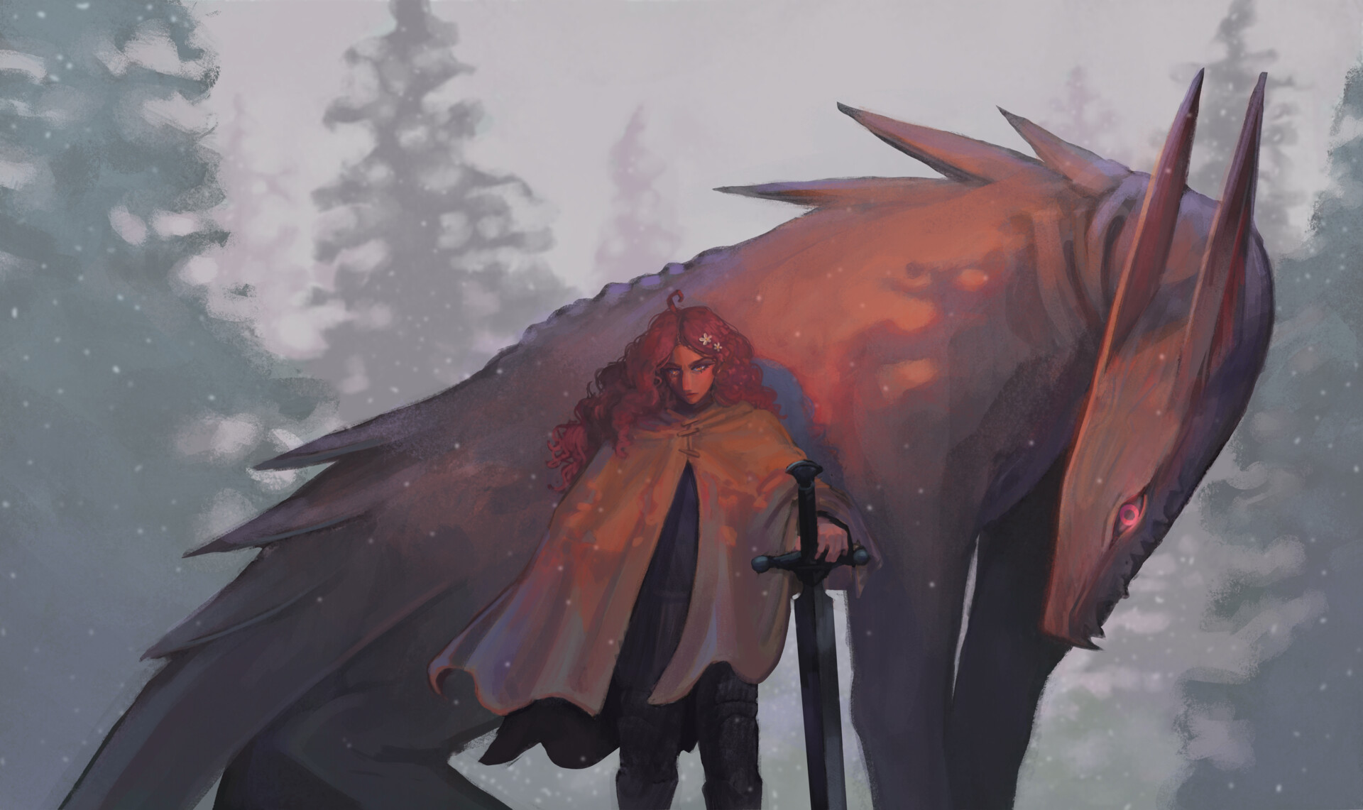 ArtStation - Bee + Dog